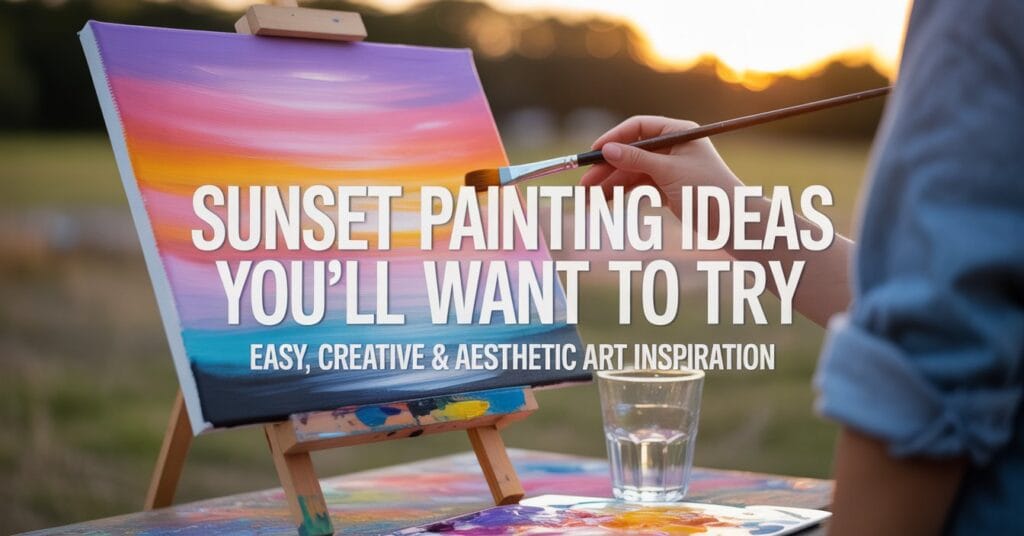10 Easy Sunset Painting Ideas That Look Stunning (Even for Beginners ...