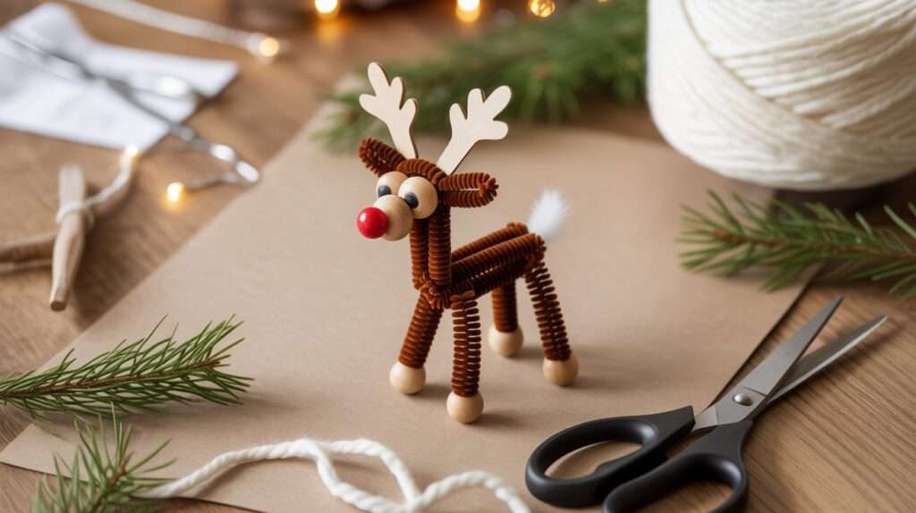 7 Creative Pipe Cleaner Reindeer Crafts Everyone Will Love (Easy + Fun ...